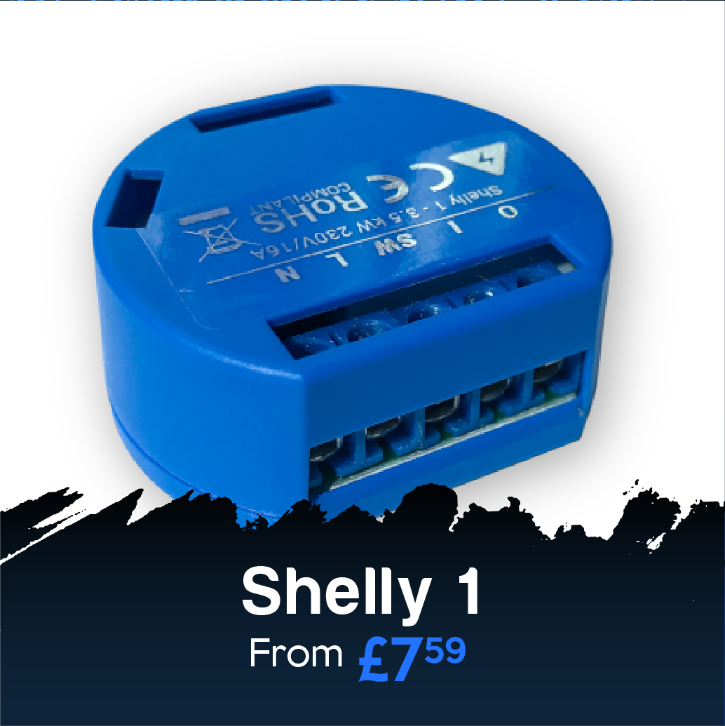 Shelly Plus i4 DC | Shelly Store UK | Smart Home Automation